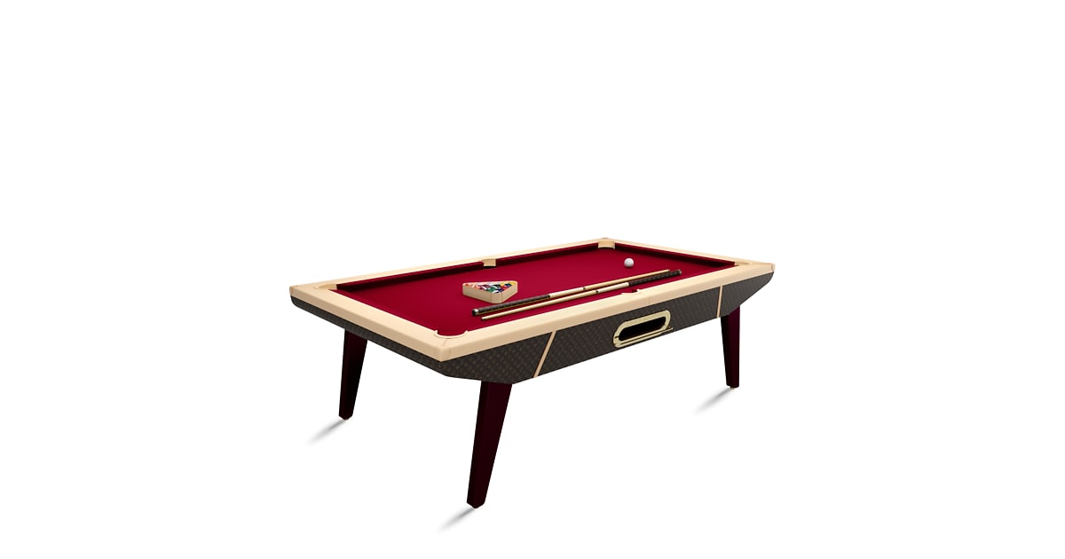 Billiard Canvas GM Table - Luxury } - Sport and Games | Trunks, Travel ...