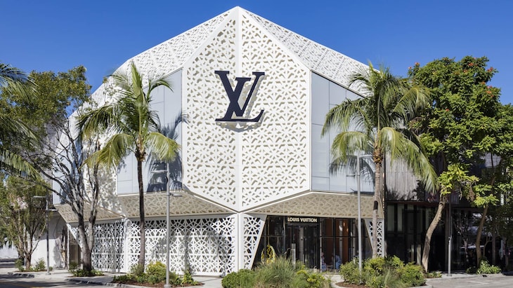 Louis Vuitton Mens Miami Design District Store in Miami, United States ...