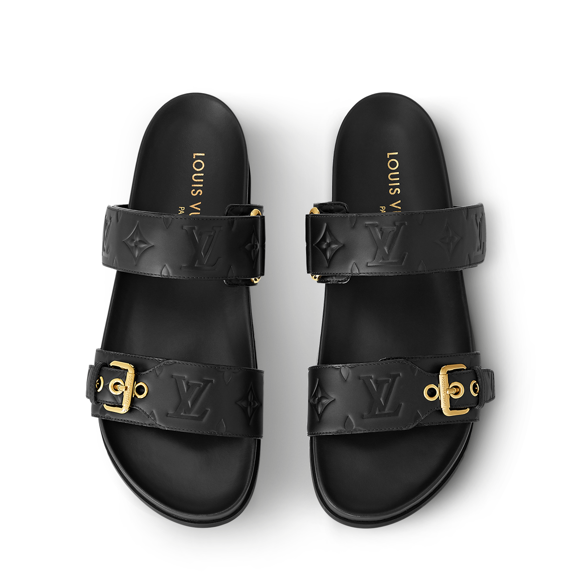 Bom Dia Flat Comfort Mule - Luxury Mules and Slides - Shoes | Women ...