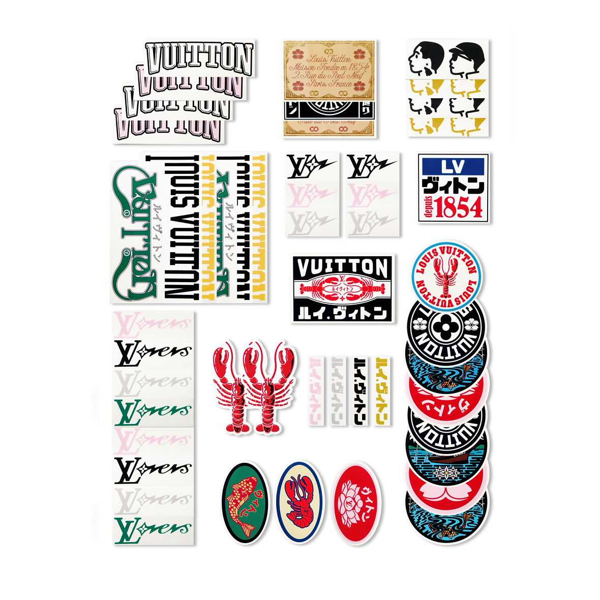 Box of Stickers - Luxury } - Sport and Games | Trunks, Travel and Home ...