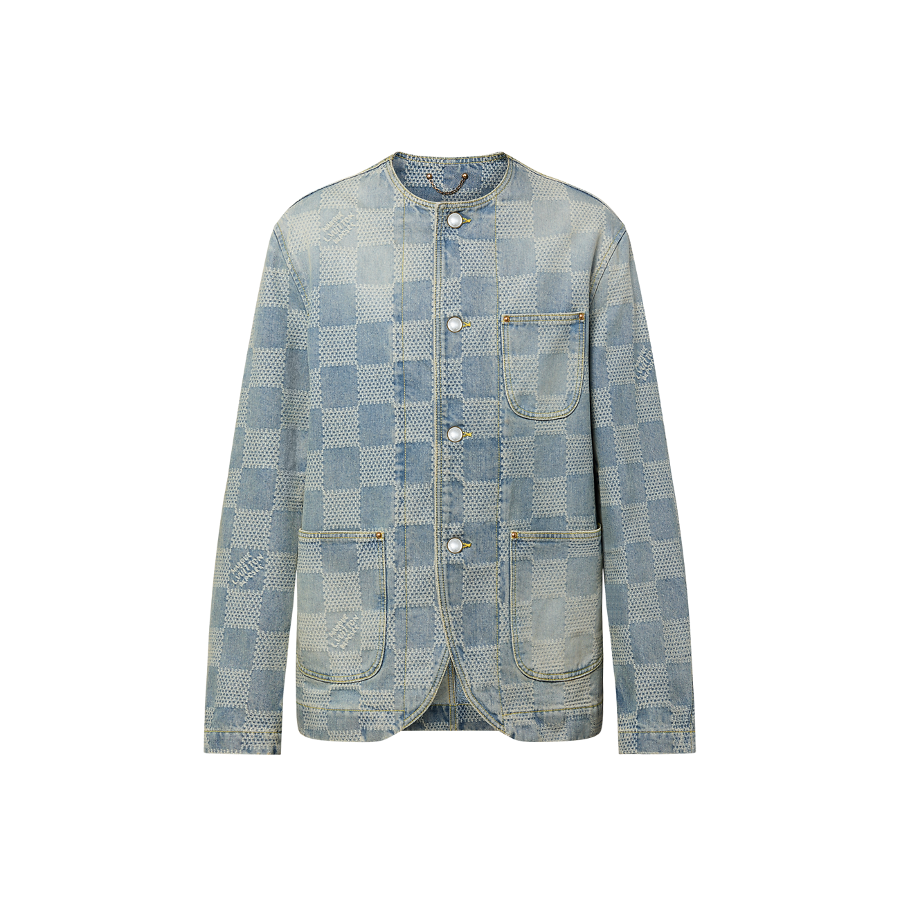 Damier Denim 3D Chic Jacket - Luxury Outerwear and Coats - Ready to ...