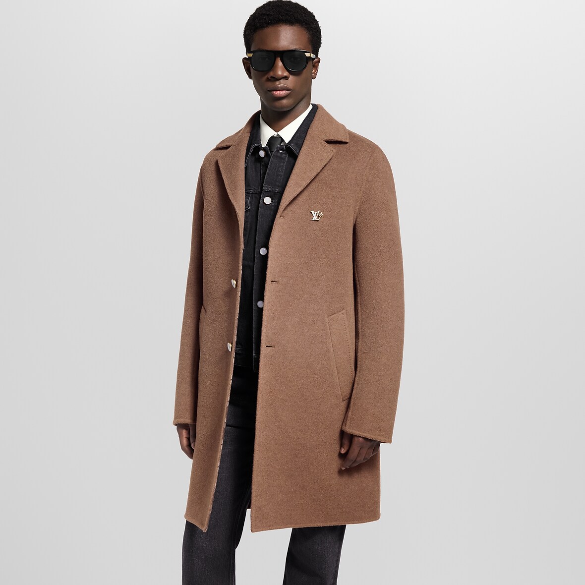 Double Face Relaxed Coat - Luxury Outerwear and Coats - Ready to Wear ...