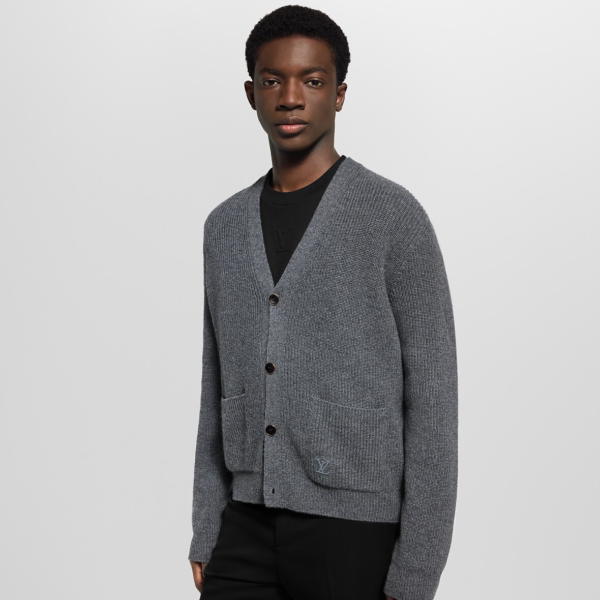 Embroidered Signature Cashmere Cardigan - Luxury All Ready-To-Wear ...