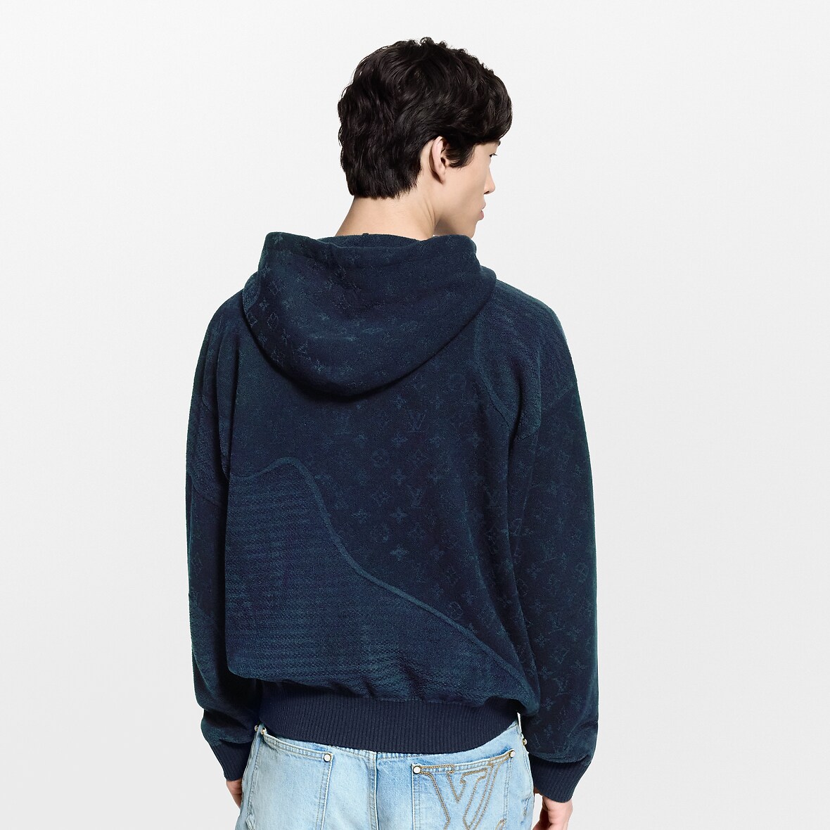 Graphic Jacquard Hoodie - Luxury All Ready-To-Wear - Ready to Wear ...