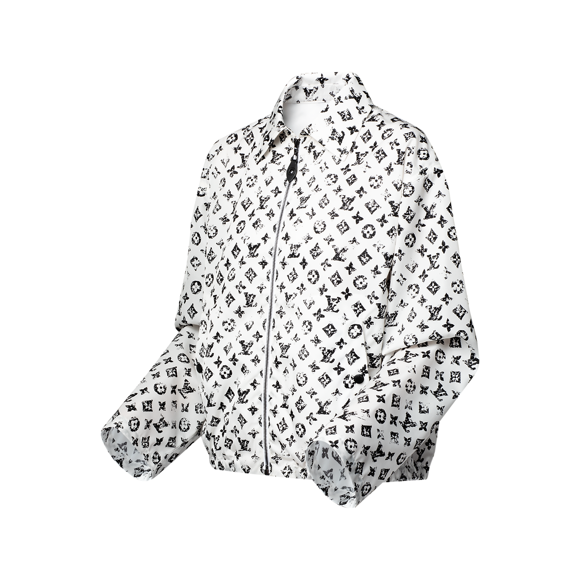 Graphic Monogram Zip-Up Jacket - Luxury Coats and Jackets - Ready to ...