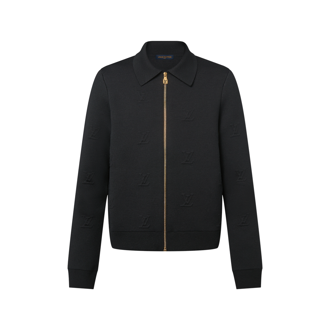 LV Blason Embossed Wool Blouson - Luxury All Ready-To-Wear - Ready to ...