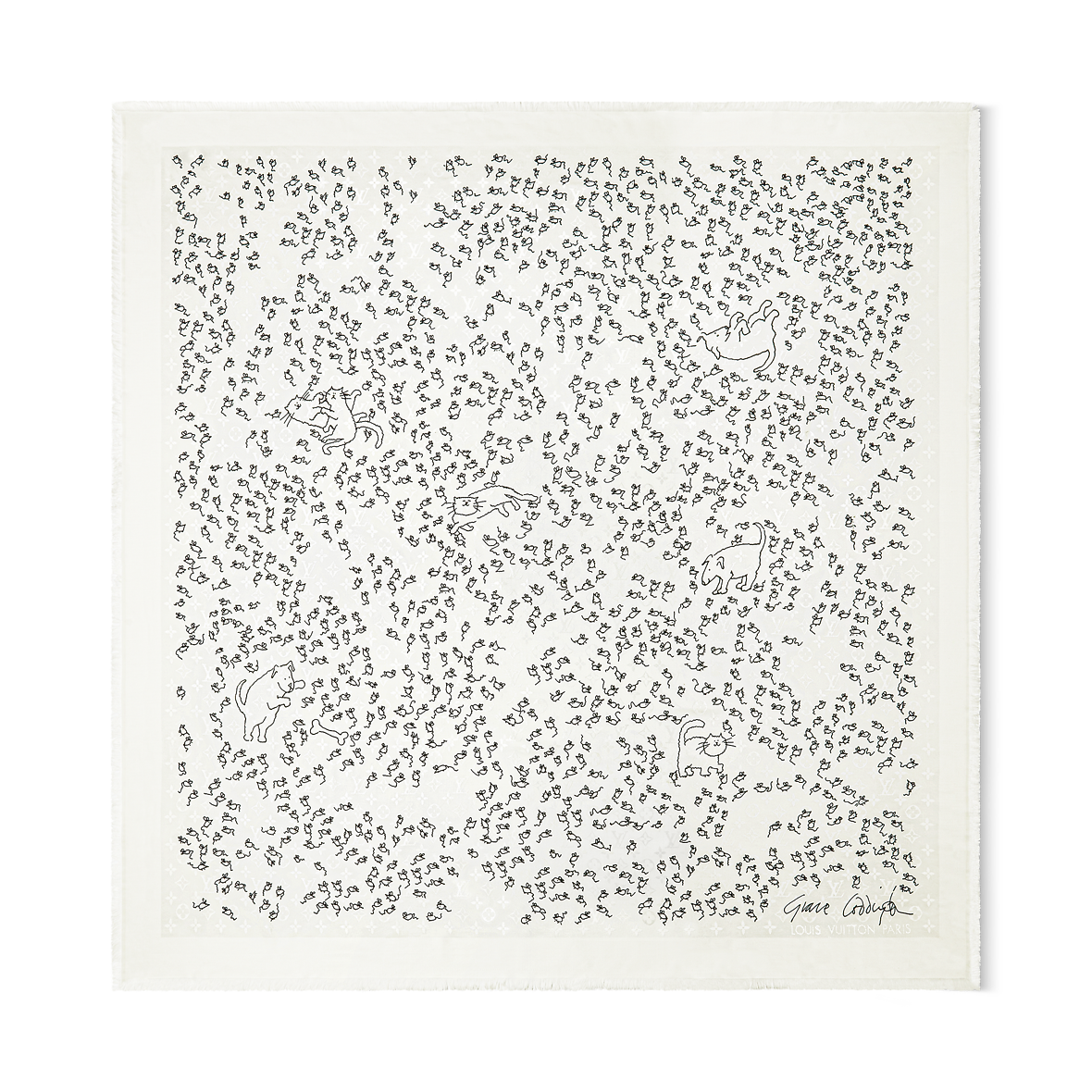 White Louis Vuitton Travels with Grace Coddington For Women | LOUIS VUITTON