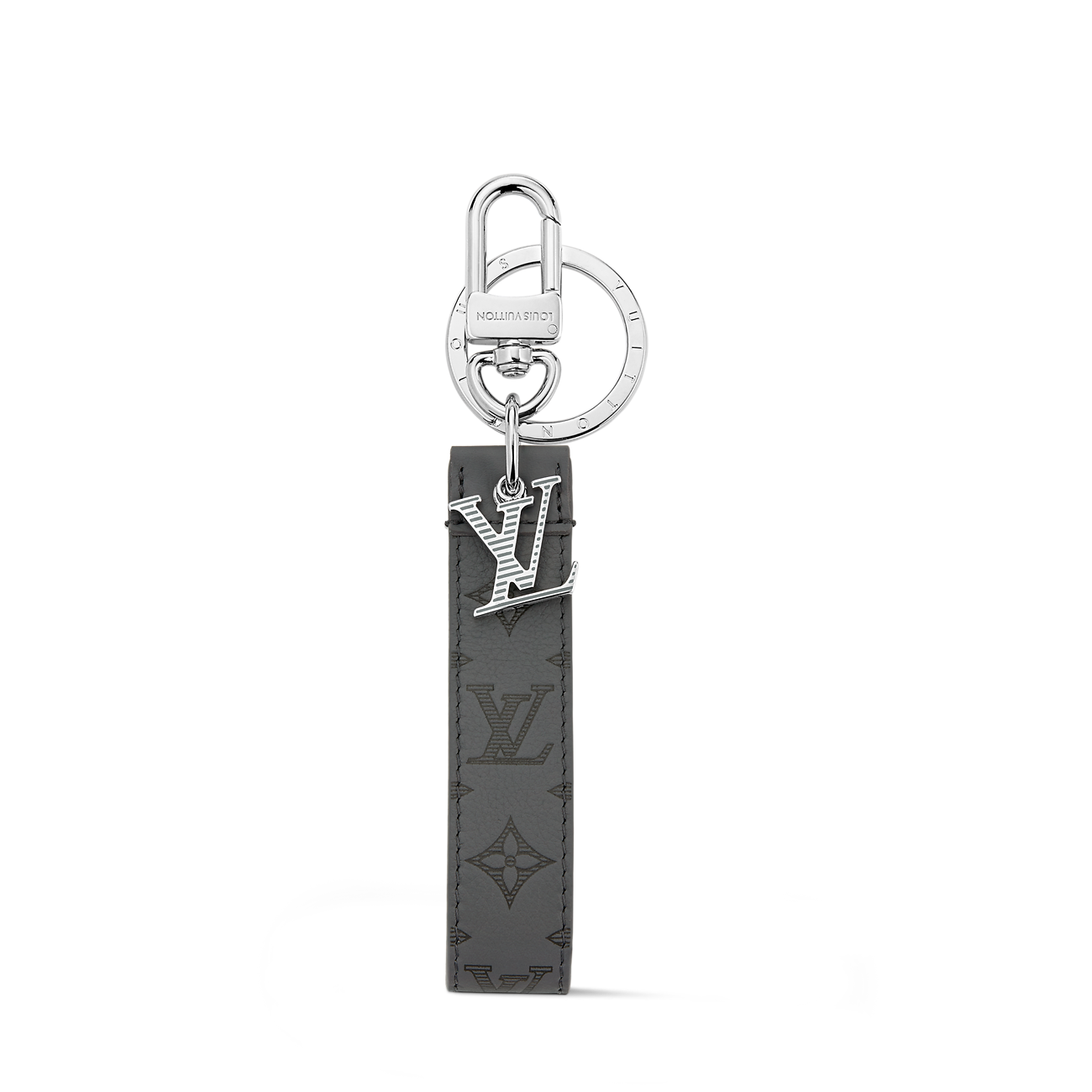 LV Shadow Dragonne Key Holder And Bag Charm - Luxury Key Holders and ...