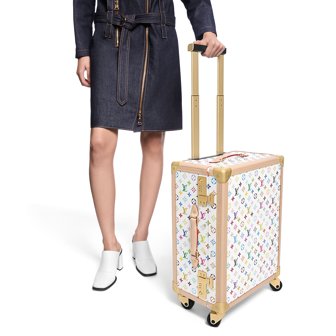 LV x TM Rolling Trunk - Luxury Rolling Luggage - Travel Bags and ...