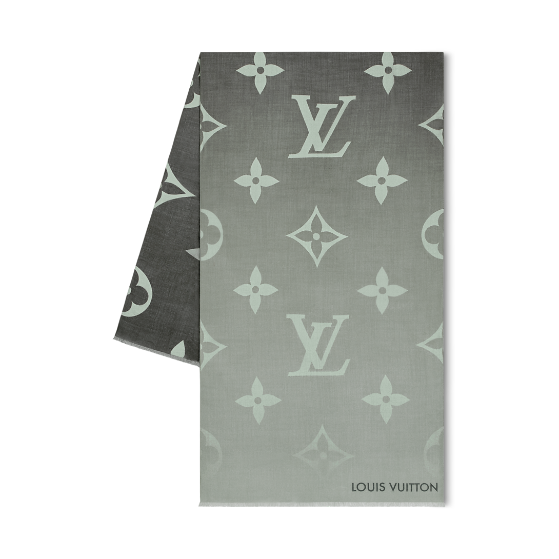 Monogram Gradient Stole - Luxury Scarves - Accessories | Men | LOUIS ...