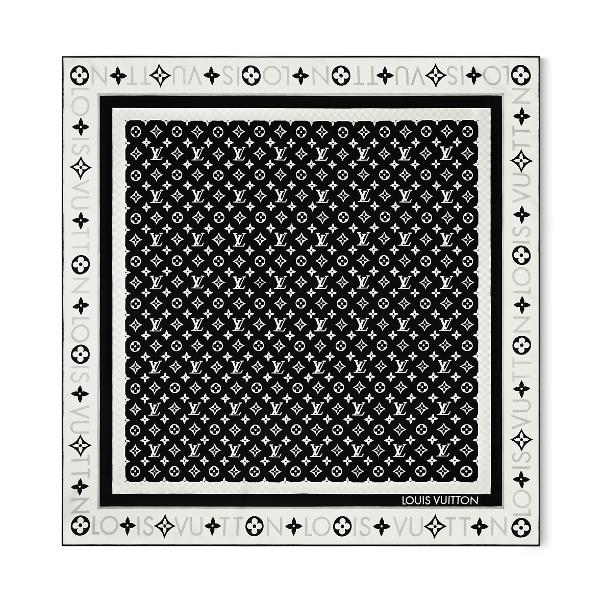 Monogram Infinity Square 90 - Luxury Silk Squares and Bandeaus ...
