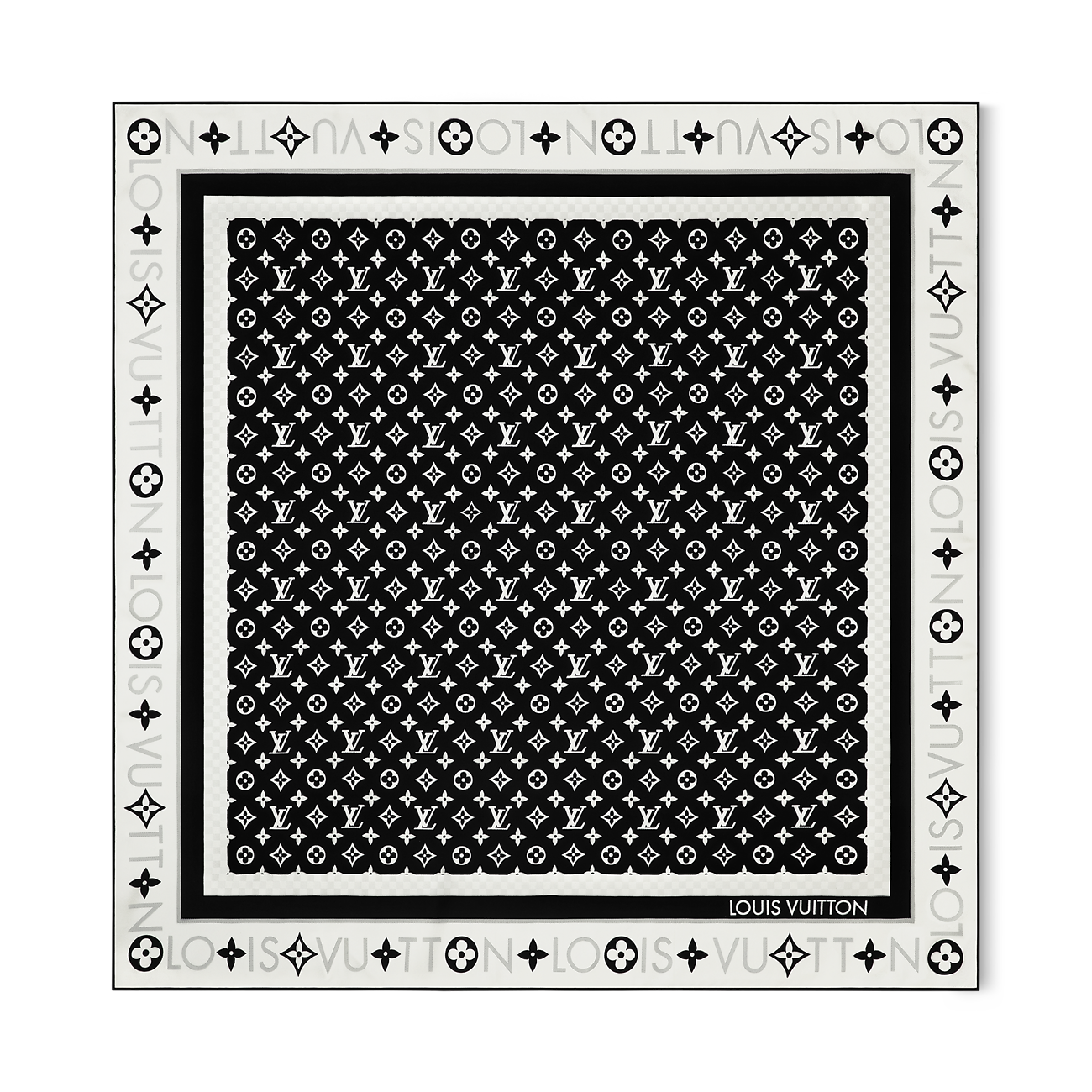 Monogram Infinity Square 90 - Luxury Silk Squares and Bandeaus ...