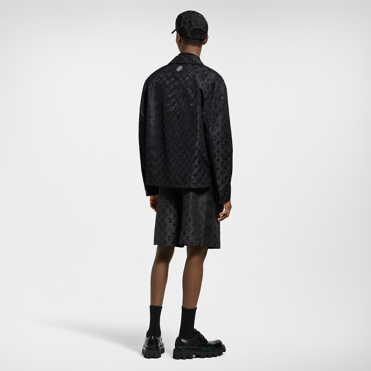 Monogram Moire Jacquard Silk Overshirt - Luxury Outerwear and Coats ...