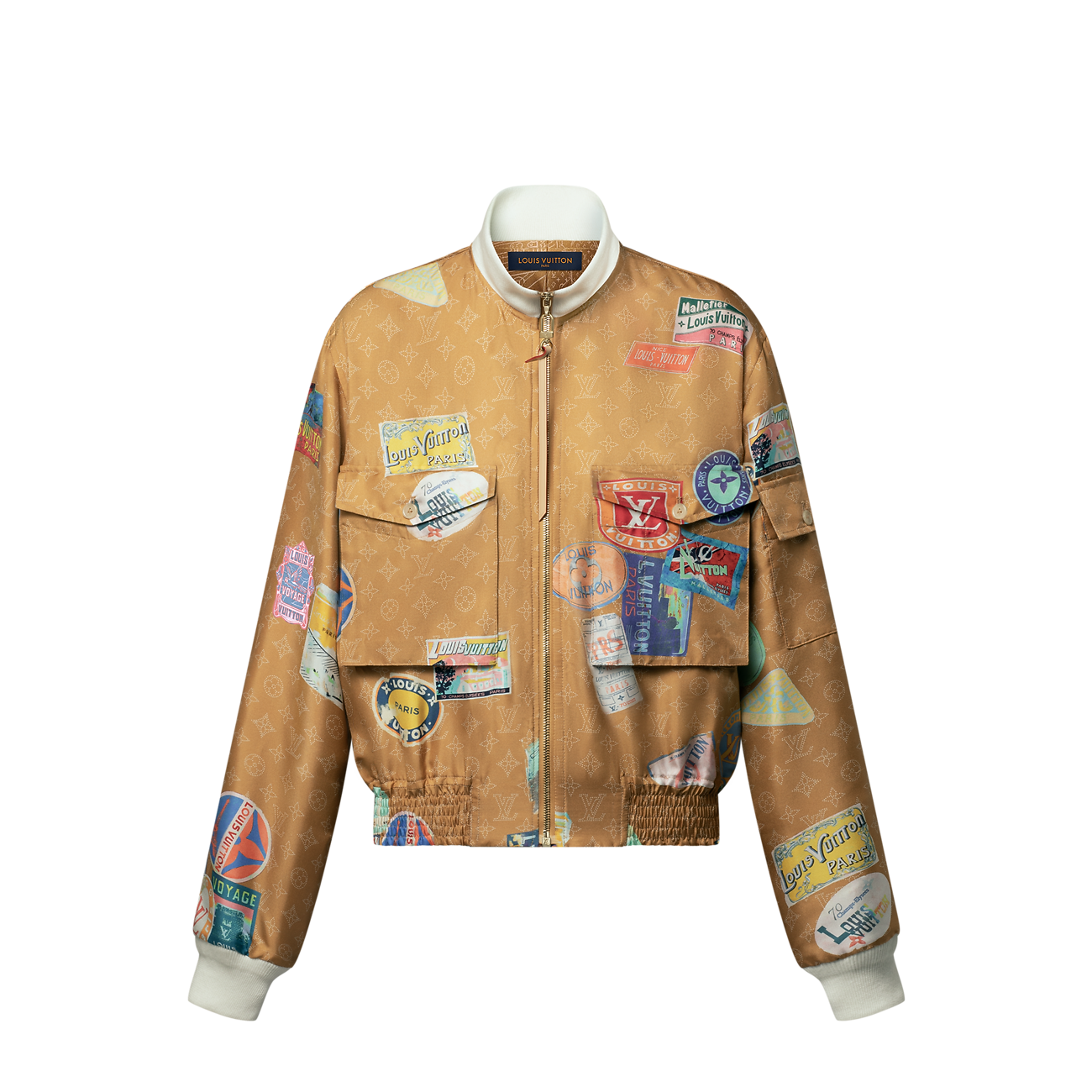 Travel Patch Bomber Jacket - Luxury Coats and Jackets - Ready to Wear ...